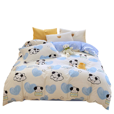 斜纹纯棉单件被套卡通