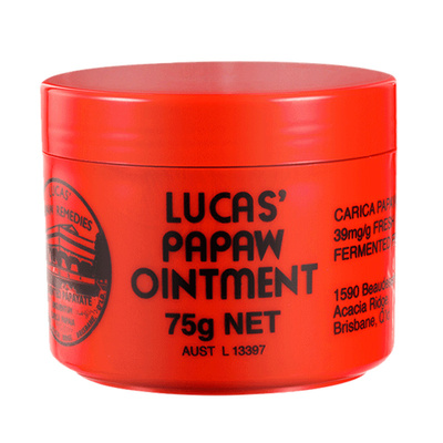 澳洲lucas木瓜膏婴儿万能霜唇膜