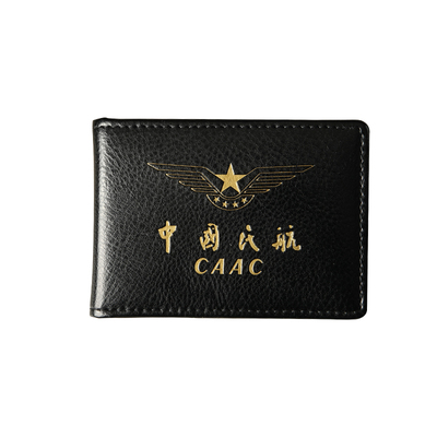 真皮中国民航工作证CAAC卡套