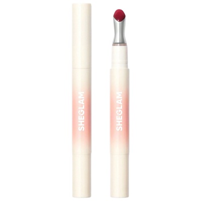 现货sheglam冰感丰唇蜜丰盈自然淡化唇纹润唇膏焦糖太妃保湿滋润