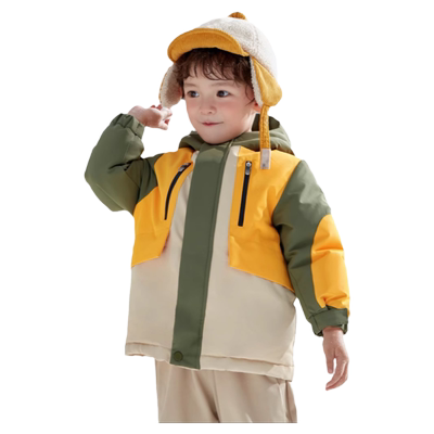 男童羽绒服小童中长款外套