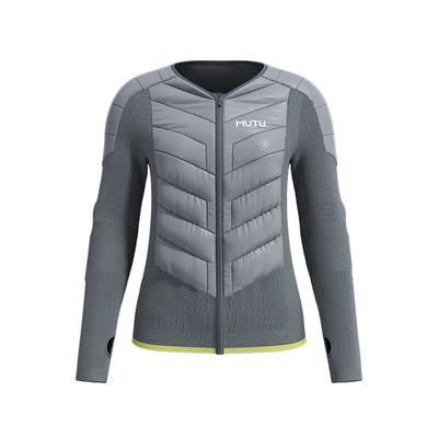 【新款】MUTU羽绒护甲凯夫拉XRD材质护臀专业男女款滑雪防摔护具