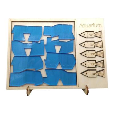 puzzle烧脑拼图水族馆aquarium