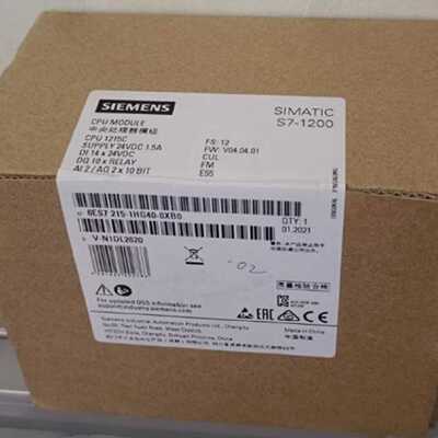议价6ES72151HG400XB0西门子CPU1215C DC/DC/Rly 6ES7215-1HG40-0