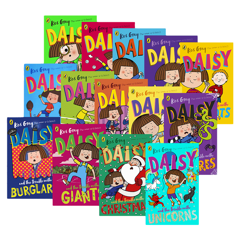 英文原版黛西与烦恼14册套装