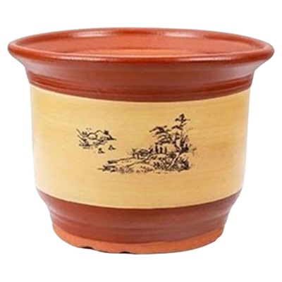 陶瓷花盆紫砂粗陶兰花盆特价清仓