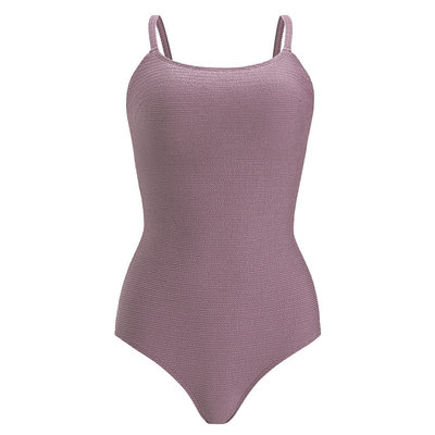 连体收腹遮肚显瘦包臀复古泳衣