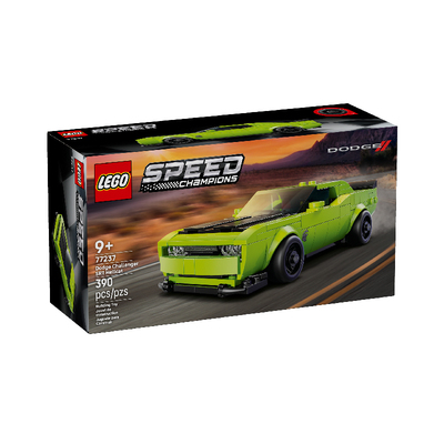 LEGO乐高77237道奇Challenger SRT Hellcat跑车男孩拼搭积木玩具