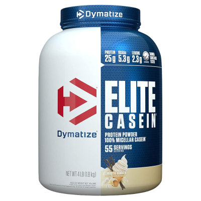 Dymatize狄马泰斯酪蛋白粉4磅缓释乳清蛋白质营养粉增健肌粉官方