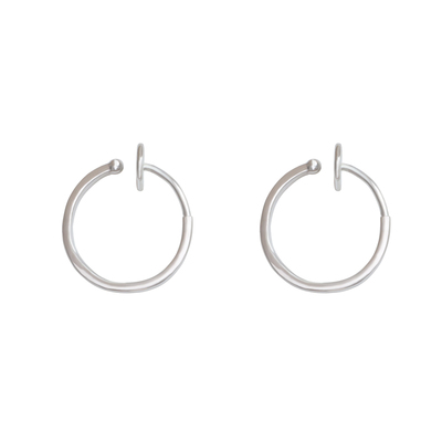 ZTX经典铜镀真金女自然无痛耳夹