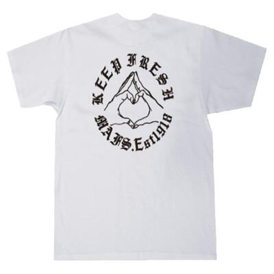 T恤oldschool重磅西海岸小领口