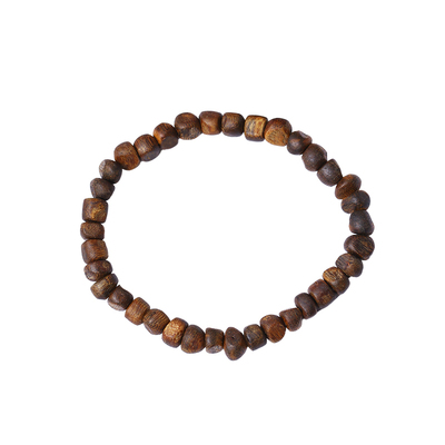 天然绿奇楠沉香牛肉粒随形珠手链 男女 高油性正品沉香珠手串饰品