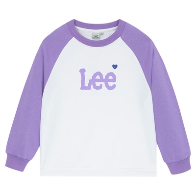 Leekids春秋男女童圆领卫衣