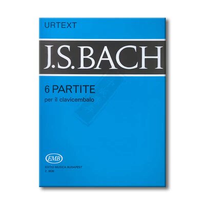 巴赫六首组曲大键琴或钢琴