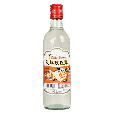 广东鹰金钱双鹤玫瑰露酒调味料酒