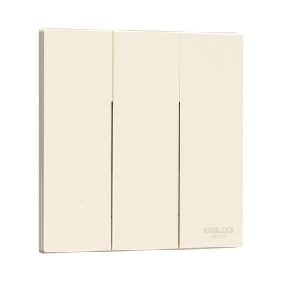 德力西295F智能开关面板语音双控