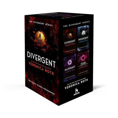 【自营】预售 英文原版 Divergent 分歧者系列 4册盒装 纽约时报畅销书 青少年科幻小说 分歧者 叛乱者 忠诚者