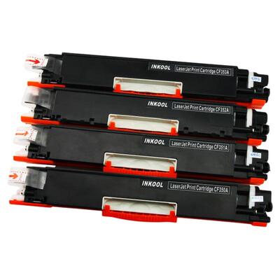 INKOOL适用CF350A粉盒 惠普130A硒鼓 惠普mfp M176 M176fn M177 M177fw硒鼓 351 352 353粉盒 CF350A硒鼓