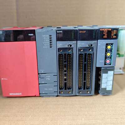 【请询价】三菱PLC一套，包含Q61P，Q02UCPU、QX42、QY