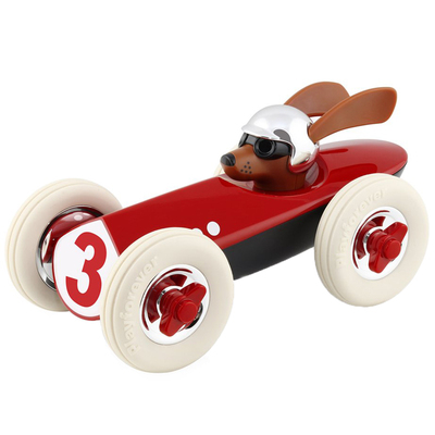 playforever鲁夫斯狗狗赛车摆件