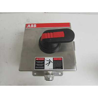 ABBNF32X4PB6A类型4X封闭式断开开关600V60HZ40A**XLNT**