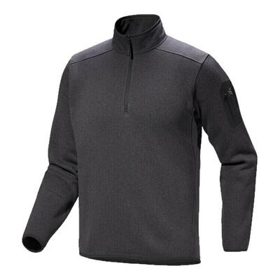 ARC'TERYX 始祖鸟 Covert 1/2 ZIP 男子 户外休闲保暖拉链抓绒衣