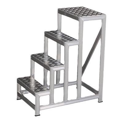 铝合金移动平台踏步平台梯子定制