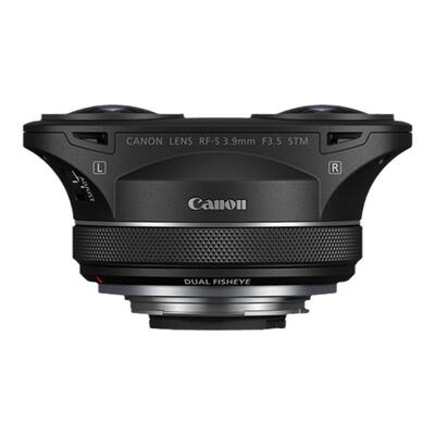 佳能RF-S3.9mm F3.5 STM DUAL FISHEYE双鱼眼3D VR镜头R7 R50视频