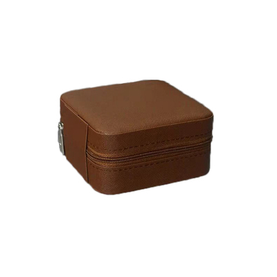 手镯高级便携耳钉皮面ins饰品盒