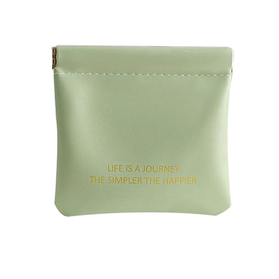 弹片自动闭合便携化妆收纳包