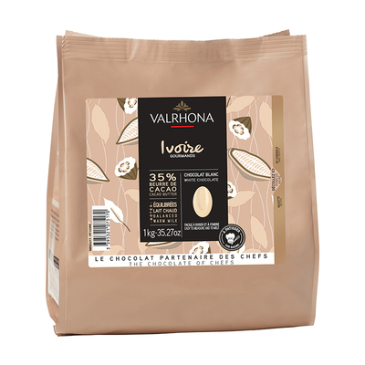 预售法芙娜进口白巧克力35%蛋糕