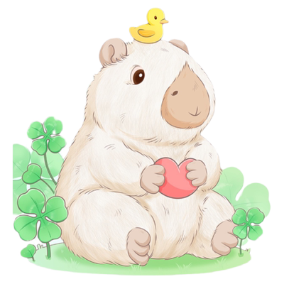 伽百利Gabriel卡皮巴拉玩偶毛绒玩具水豚玩偶抱枕生日礼物送女生