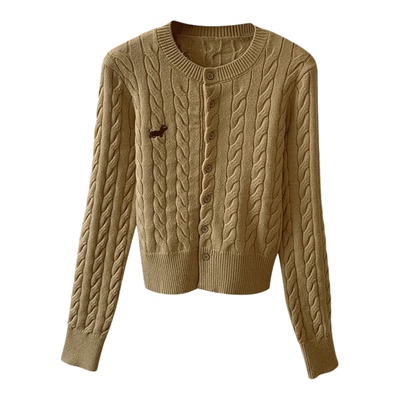 秋冬新款针织开衫毛衣外套女上衣