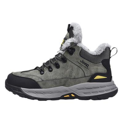 Jeep加绒徒步鞋防滑耐磨保暖透气