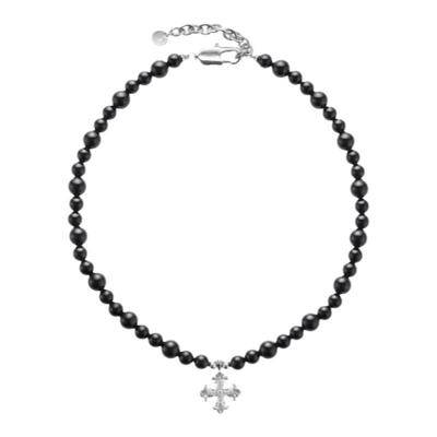 NothingButMini十字星吊坠玛瑙项链甜酷风女配饰潮流男士配饰百搭