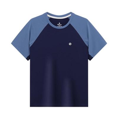 男童插肩撞色排汗速干弹力皮肤衣