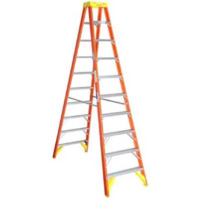 议价Werner/稳耐玻璃钢单侧人字梯家用梯工业梯铝合金工具3.1米62