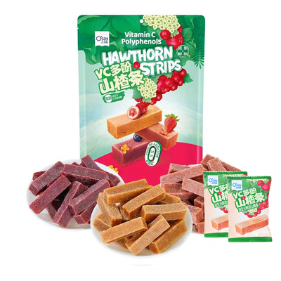 山姆奥赛 VC多酚山楂条休闲果干蜜饯小孩馋嘴零食正品代购S13