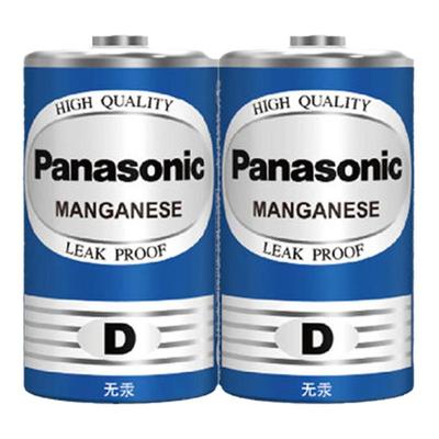 松下碳性1号2号电池2粒