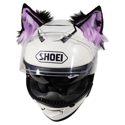 摩托车头盔装饰猫耳朵个性小配件