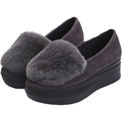 棉拖鞋防滑厚底保暖冬季毛毛鞋