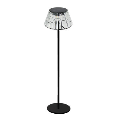 升级太阳能高亮落地灯带USB充电