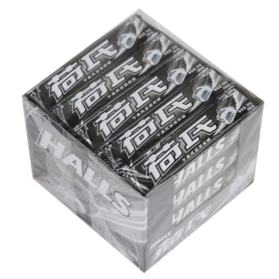 荷氏午夜风暴零食品散装薄荷糖