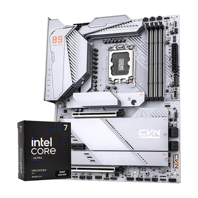 英特尔U7 265KF盒装七彩虹CVN方舟Z890 ARK台式机超频主板CPU套装