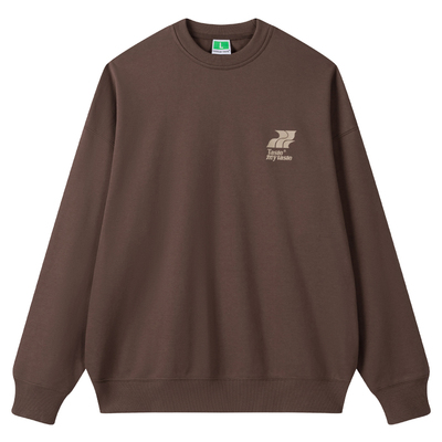 TMT美式复古宽松情侣圆领卫衣