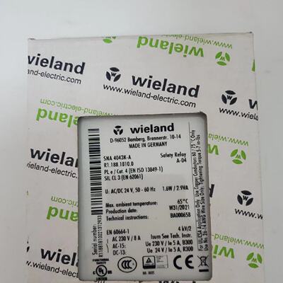 议价威琅  Wieland     R1.188.1810.0 SNA4043K-A