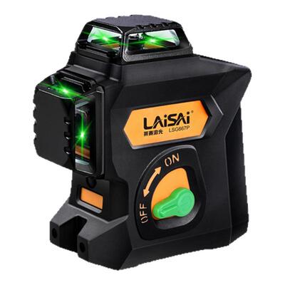 莱赛水平仪LSG667P激光红外线绿光12线强光高精度细50毫瓦贴墙仪