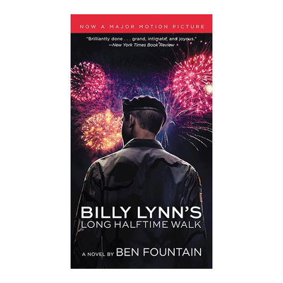 【现货】Billy Lynn’s Long Halftime Walk 半场无战事 英文原版书籍进口