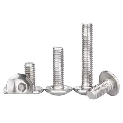 蓬发304不锈钢大扁头内六角螺丝