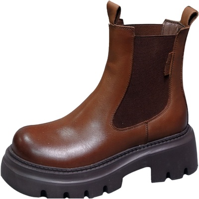 高品质时尚厚底切尔西短靴